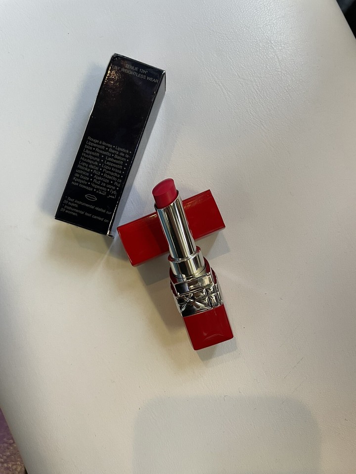 Dior Red Lipstick Rouge Ultra Pigmented Hydra Lip Colour 763 Ultra Hype ...
