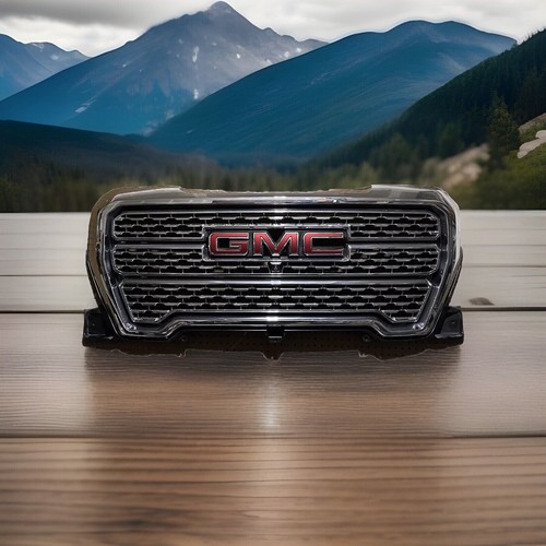 OEM 2019 2020 2021 GMC SIERRA 1500 GRILLE CHROME DENALI TRIM NICE ...