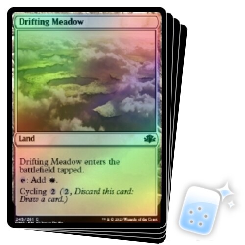 FOIL DRIFTING MEADOW X4 Dominaria Remastered Magic MTG MINT CARD | eBay