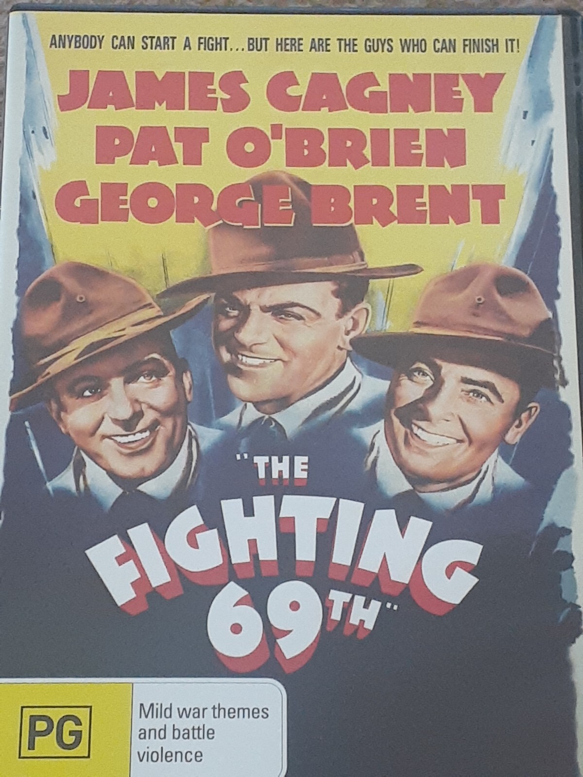 Fighting 69th, The (DVD, 1940) James Cagney Pat O'Brein War Region 4 | eBay