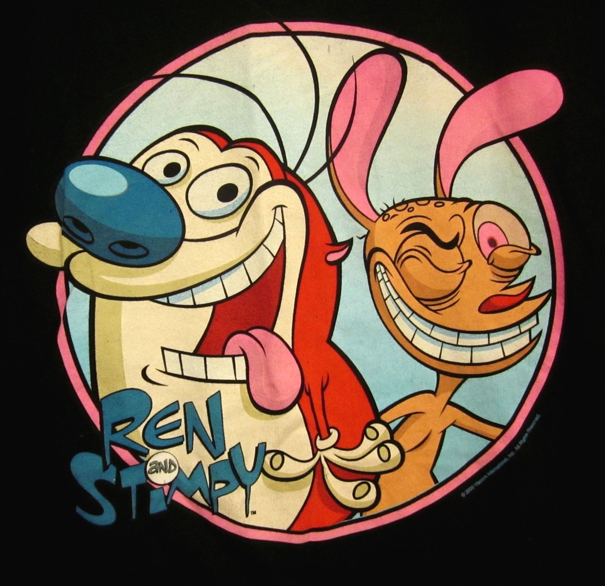 REN & STIMPY youth 2XL tee Nickelodeon cartoon T shirt XXL neurotic ...