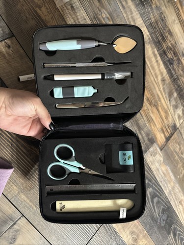 Slice Making Memories Tool Kit In Zip Up Pouch Used | eBay