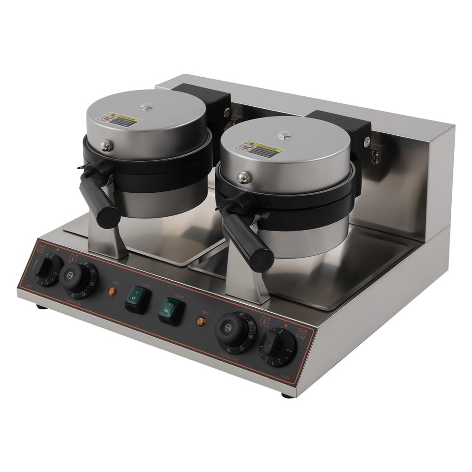 Commercial Dual Panini Press Sandwich Maker Grill Electric Burger ...