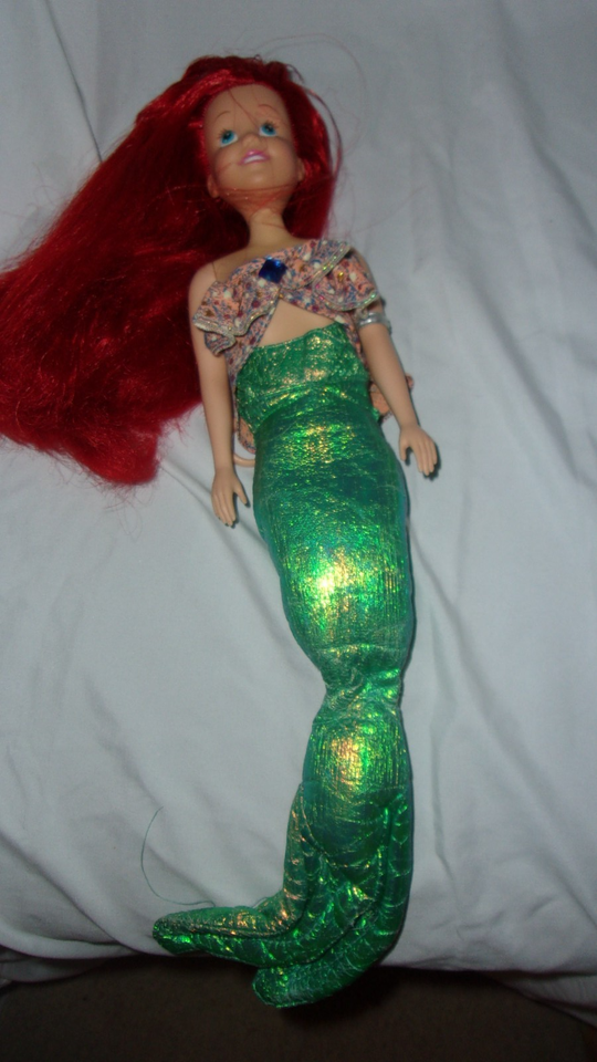 Vtg. DISNEY, MY LITTLE MERMAID, ARIEL, DISNEY PRINCESS, 90s, PULL ...
