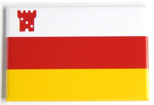 Flag of Santa Barbara California FRIDGE MAGNET | eBay