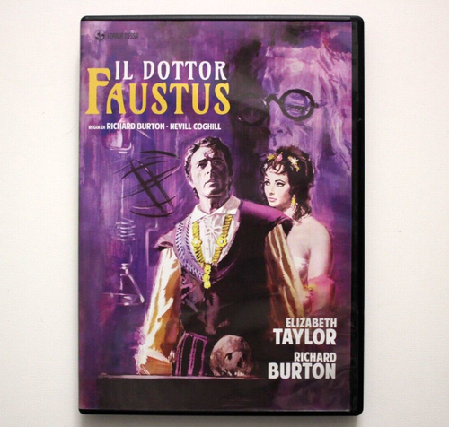 MovieFair IL DOTTOR FAUSTUS (1967),DVD,ELIZABETH TAYLOR,RICHARD BURTON ...