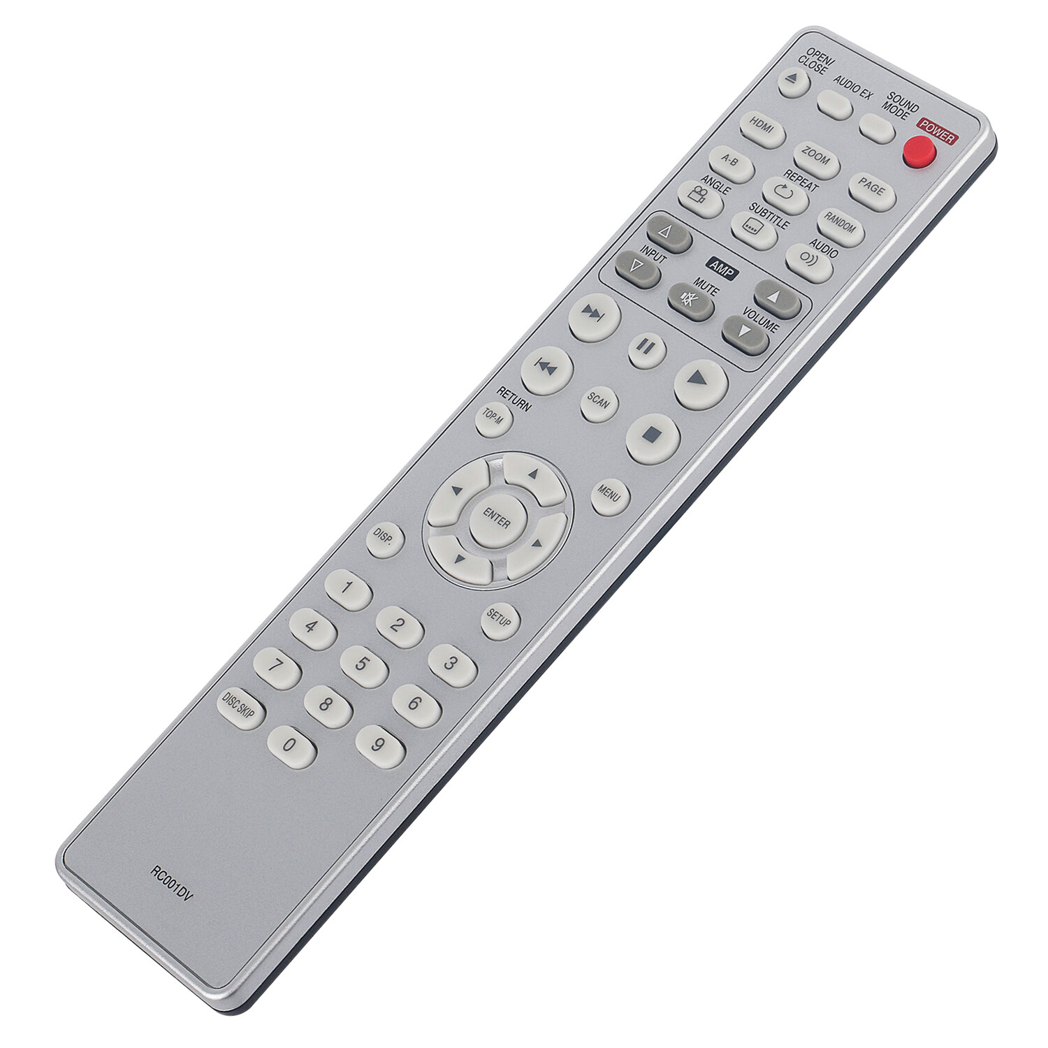 New RC001DV Replace Remote Control for Marantz DVD Player DV6001 DV4001 ...