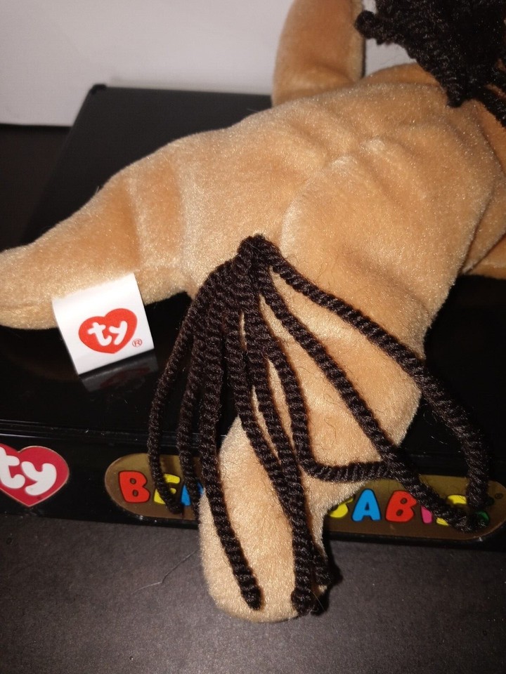 DERBY TY beanie babies horse 3rd gen swing 2nd gen tush | eBay