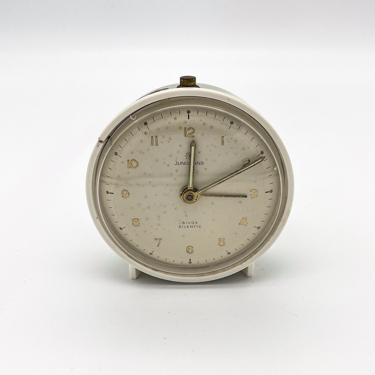 Vintage Old German Made Junghans Desk Alarm Clock Ebay Wecker / Uhren