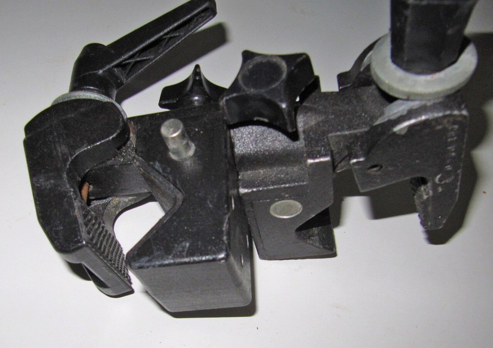 BOGEN MANFROTTO SUPER CLAMPS- ALL WITH STUDS- 15 OF THEM !!!!!! | eBay