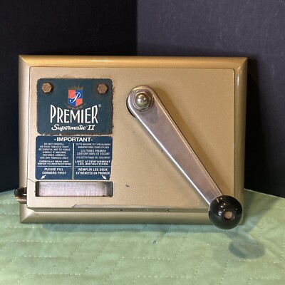 PREMIER SUPERMATIC II 2, CIGARETTE MAKER, ROLLING TOBACCO INJECTOR ...