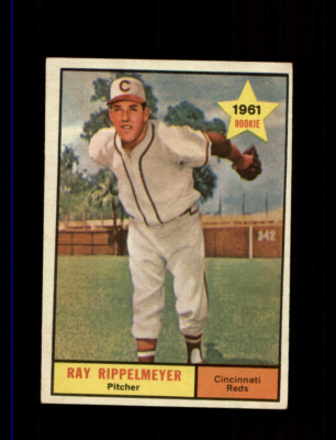 1961 RAY RIPPELMEYER TOPPS #276 REDS *0947 | eBay