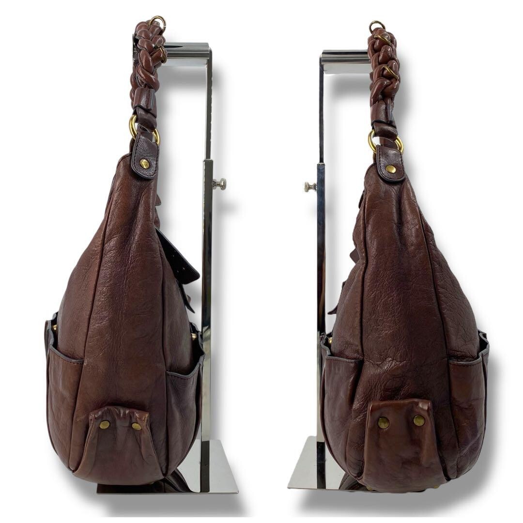 CHLOE Leather Brown Archive Eloise One Shoulder Bag Hand Bag CHLOE Leather Brown Archive Eloise One Shoulder Bag Hand Bag