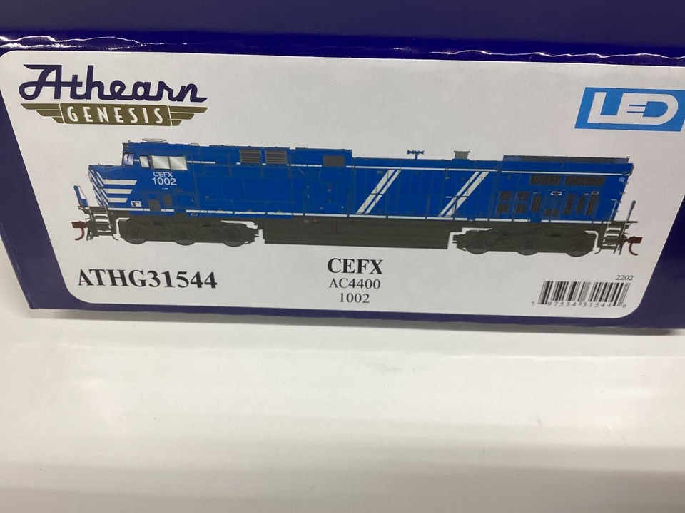Athearn #G31544 HO scale “CEFX” AC 4400 DCC & SOUND READY Rd.#1002 | eBay