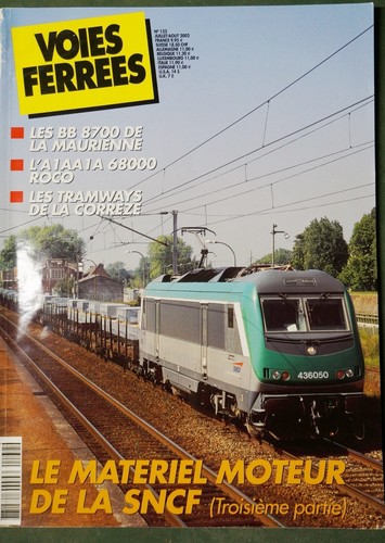 Revue Voies Ferrées n°132, sommaire détaillé en 2ème photo | eBay