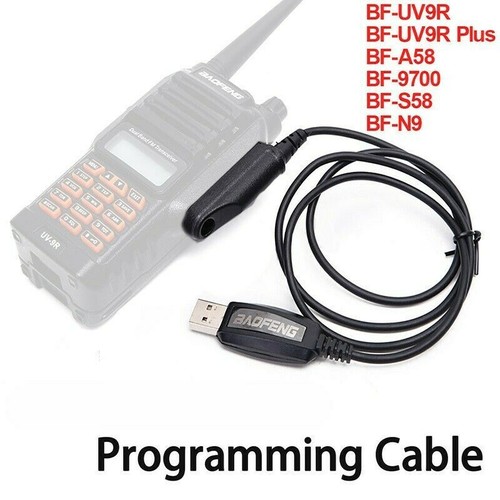 Program Software CD USB Programming Cable For Baofeng UV-9R Plus A58 Radio AU | eBay