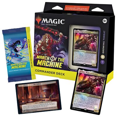 Magic The Gathering Growing Threat Commander Deck 100 Cards Multi Color ...