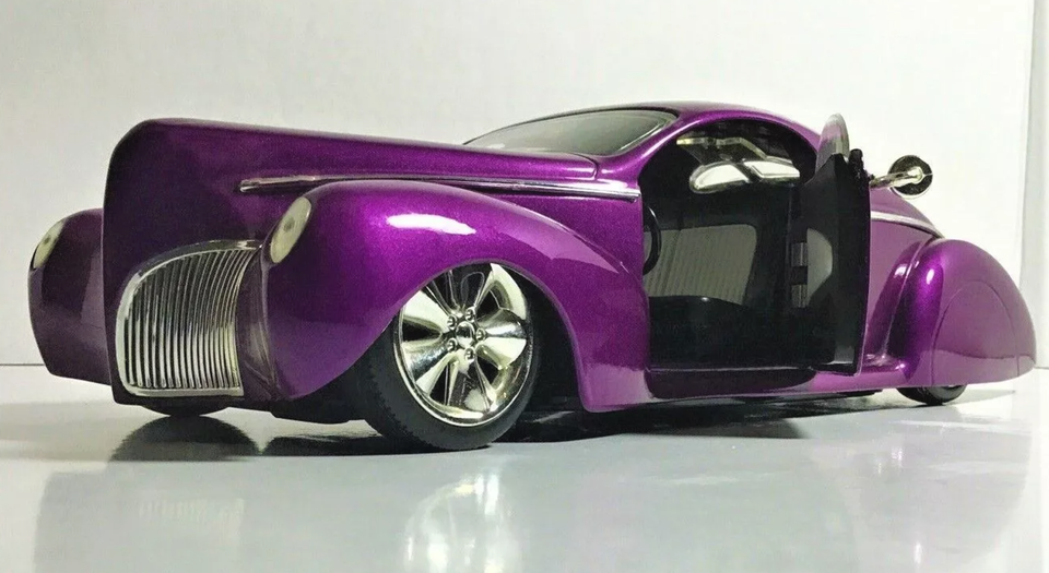 Ford Mercury Merc Chopped Hot Rod Custom Built 1:18 SCALE Metal Body ...