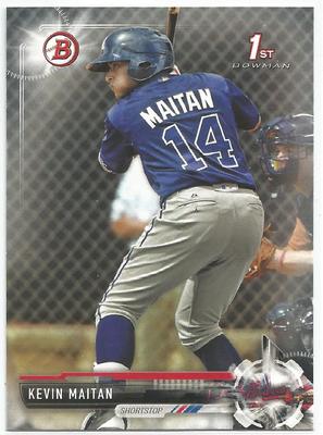 Kevin Maitan Atlanta Braves 2017 Bowman Prospects | eBay