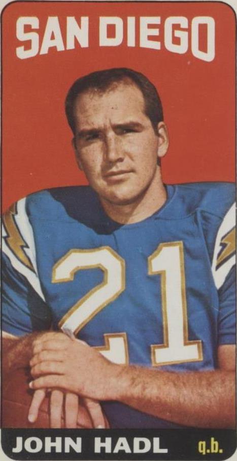 1965 Topps John Hadl #161 for sale | eBay
