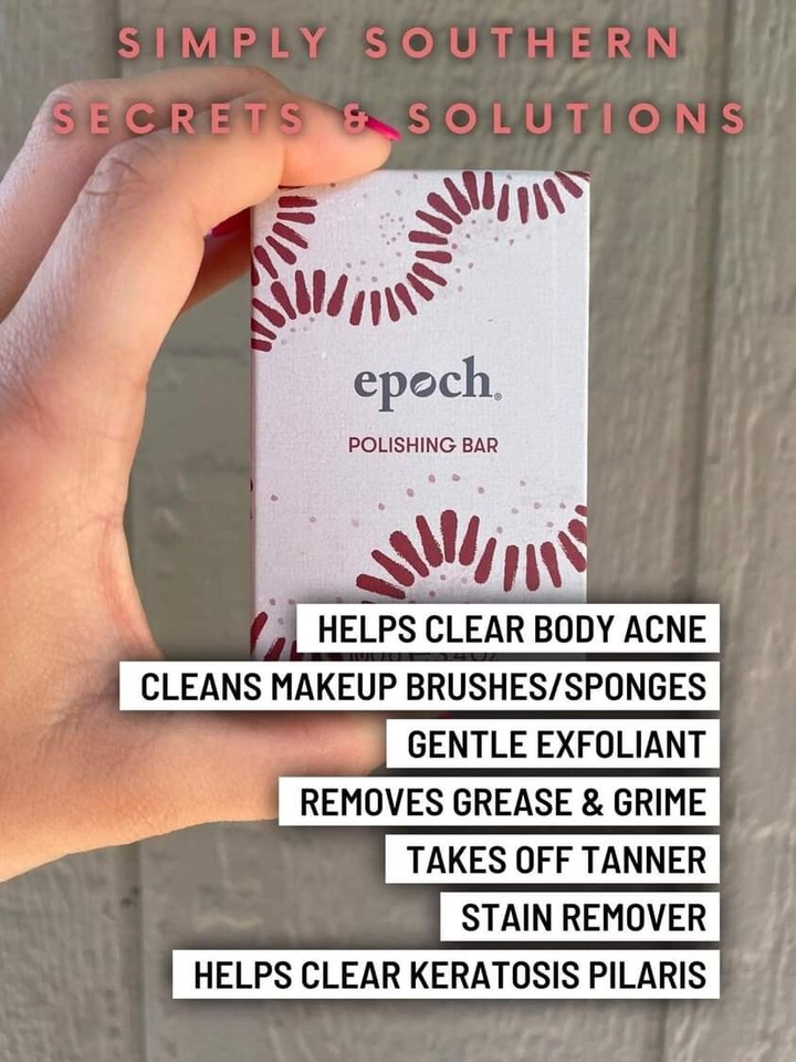 Nu Skin NuSkin Epoch Polishing Bar 3.4 oz ️Safety-Allergy-Dermatologist ...