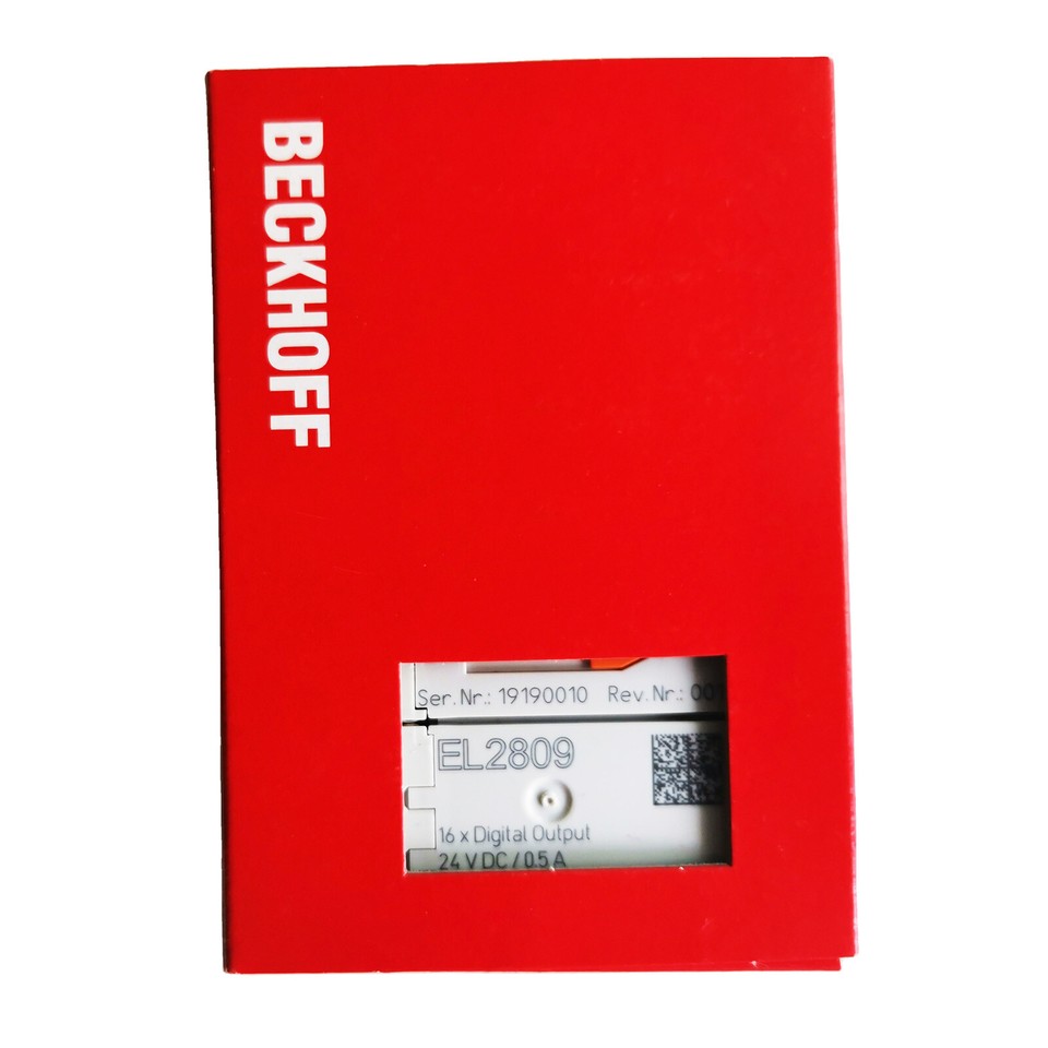 BECKHOFF EL2809 Ether CAT Terminal 16-Ch Digital Output 24 VDC 0.5A | eBay
