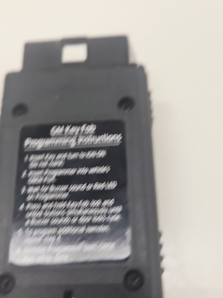Dorman Keyless OBD KEY FOB PROGRAMMER 13731 GM NO REMOTE 37495137317| eBay