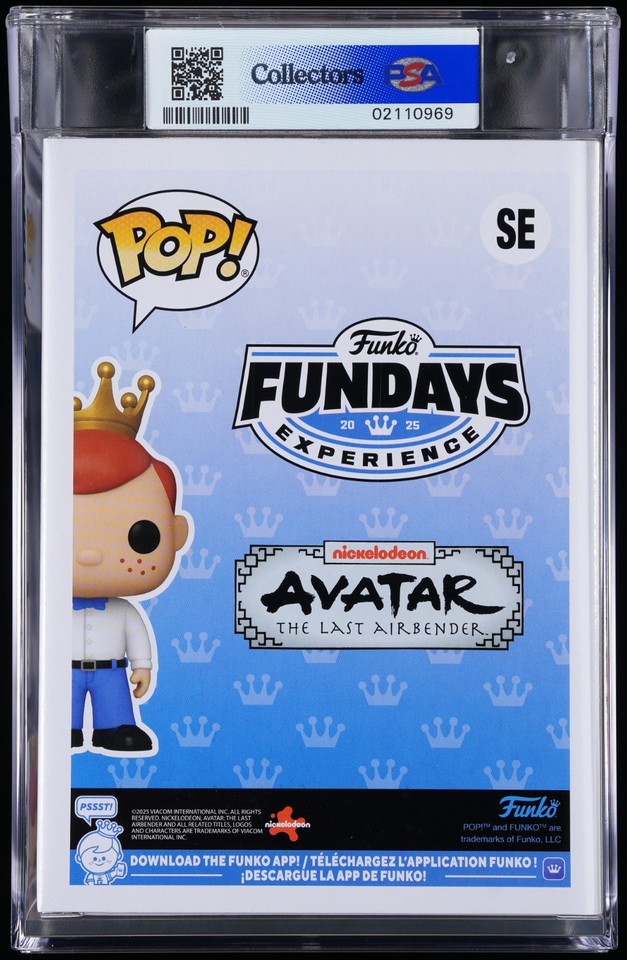PSA 9 Funko Pop! Freddy Funko As Zuko SE 3000 PCS Funko Fundays SDCA ...