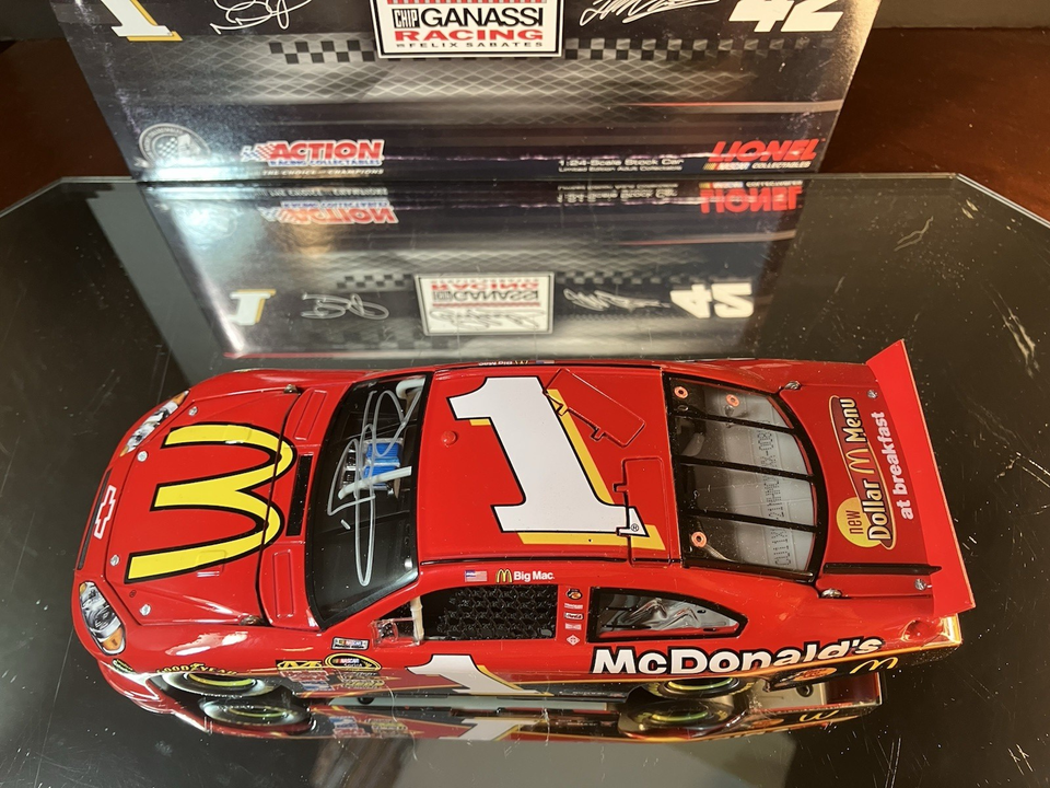 Jamie McMurray #1 McDonald's Autographed 2011 Chevrolet Impala 1:24 ...