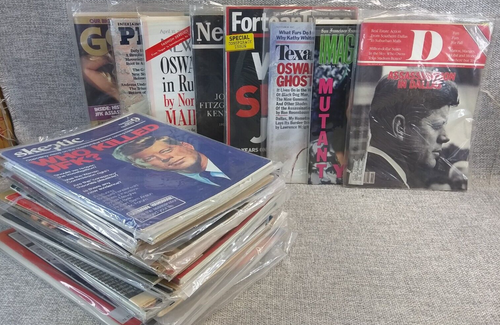 JFK Assassination Lot of 31 Magazines, etc. with Related Articles ...