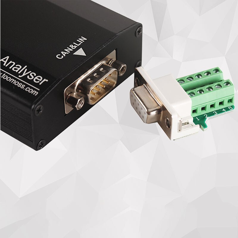 UTA0503 CAN & LIN Analyser USB To CANFD LIN PWM K Protocol Support DBC ...