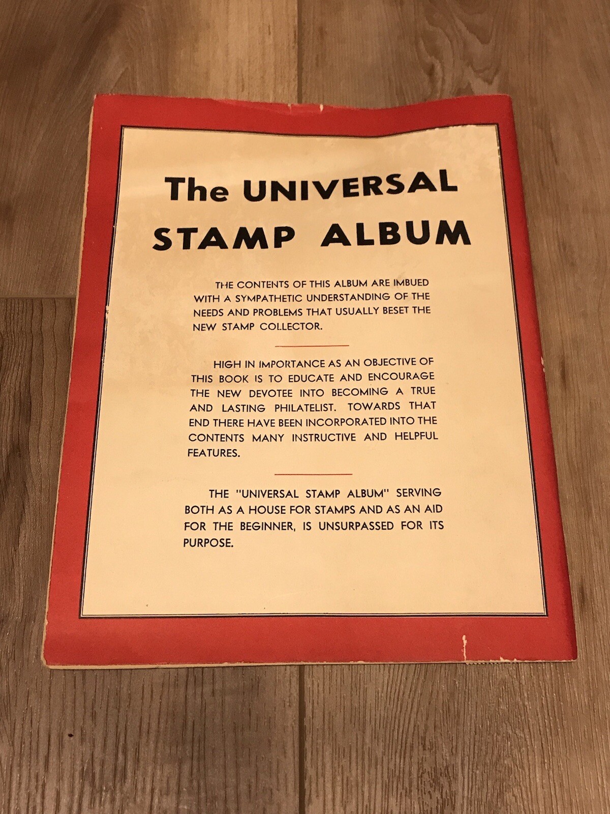 The Universal Stamp Album Copyright 1957 With Some Stamps-fc | eBay