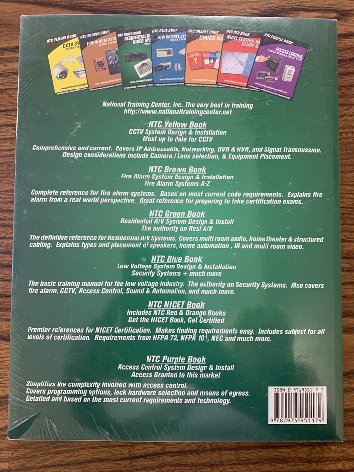 NTC Green Book Residential Audio Video Systems Design Installation Training | eBay