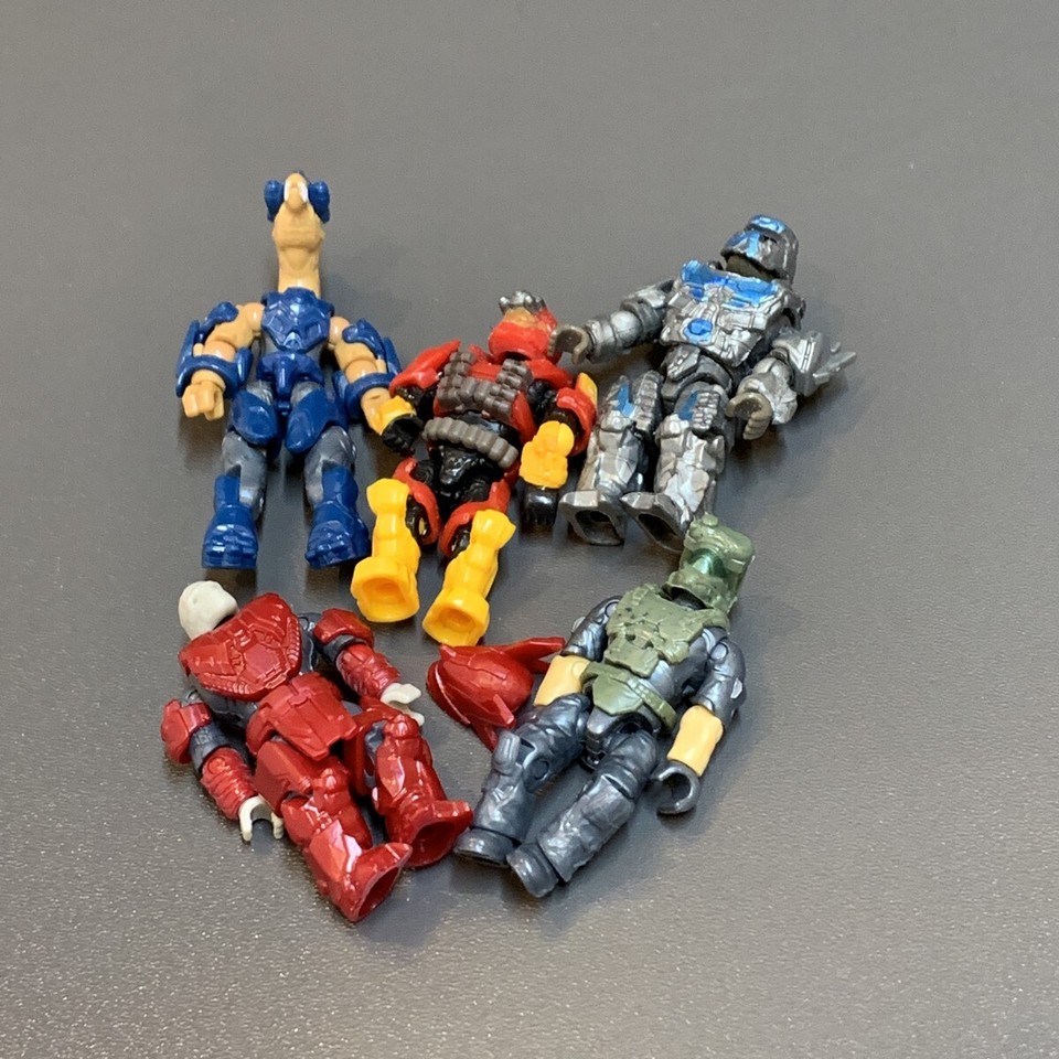Lot 10 Rare Halo Mega Bloks Construx Covenant Action Figure Minifigure ...