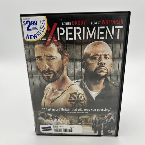 The Experiment Movie DVD 2010 Adrien Brody Forest Whitaker Thriller VG ...