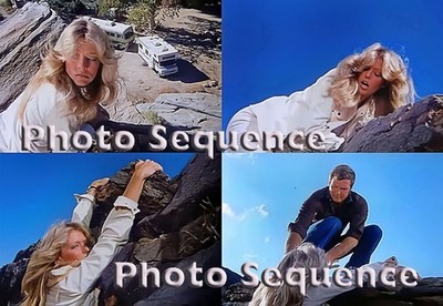 Farrah Fawcett Lee Majors Six Million Dollar Man PHOTO Sequence #08 | eBay
