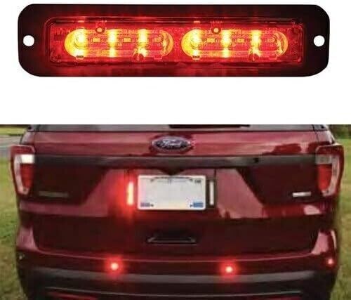 Code 3 MR6MC-RB RED/BLUE Surface/Flush 12/24 V MR6 Series MR6-RB 12 LED ...