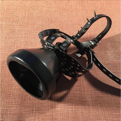 PU Leather Belt Set Mouth gag Plug mask With Plastic Funnel | eBay