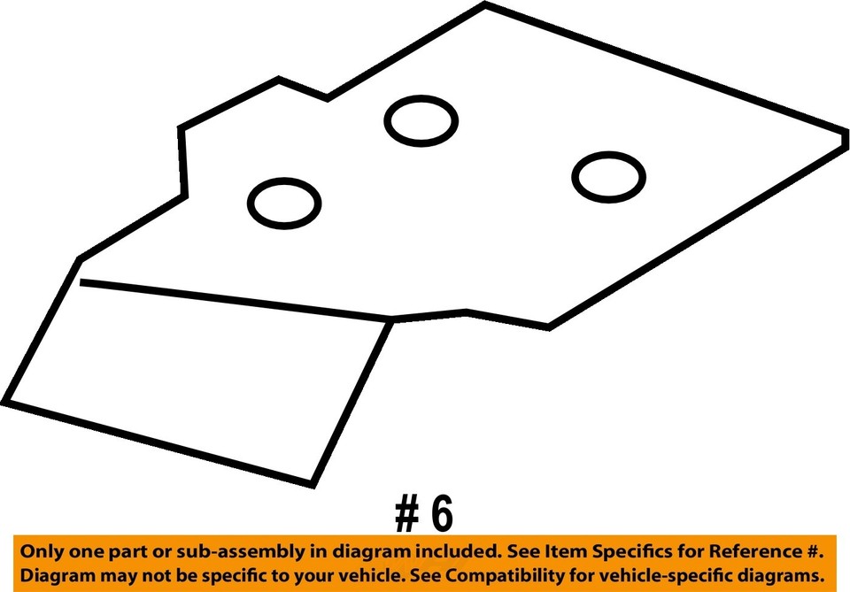 GM OEM 19-23 Sierra 1500 Cab Floor-Reinf Plate 84450969 | eBay