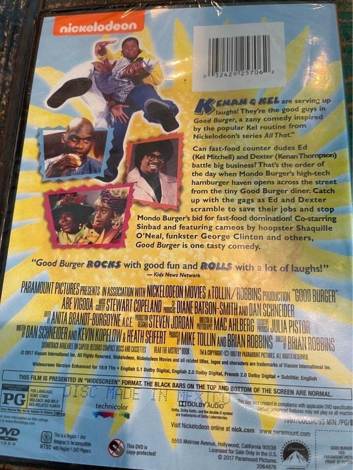 Good Burger Dvd