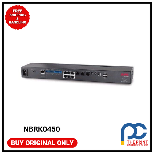 APC NBRK0450 Input 100-240V 50/60 Hz 1A Netbotz Rack Monitor 450 | eBay