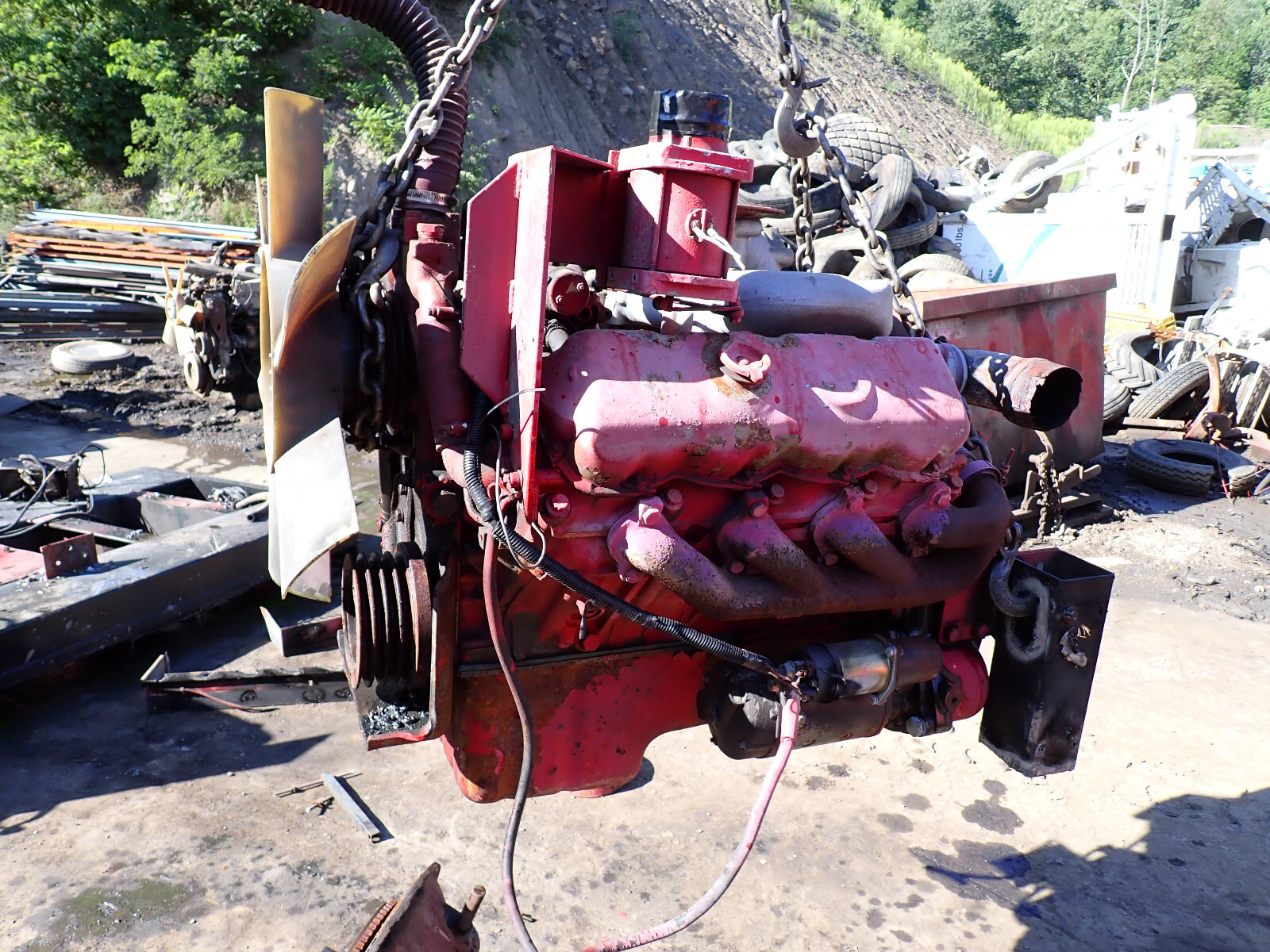 Detroit Diesel 8.2 Liter Turbo Engine RUNS MINT! VIDEO! INDUSTRIAL! 211 ...