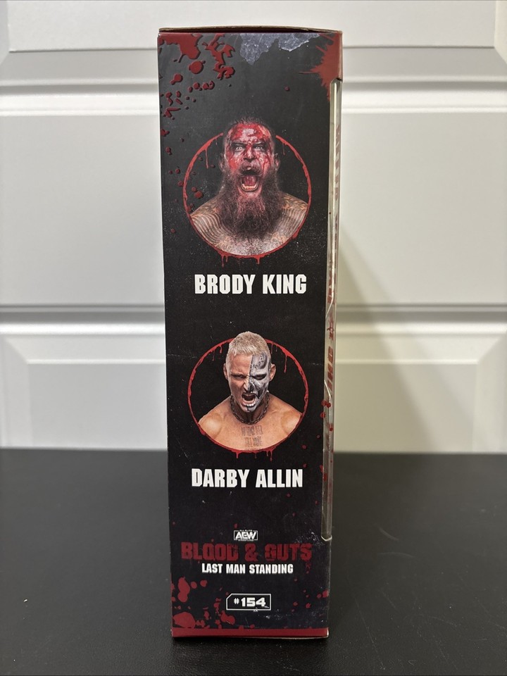 AEW Wrestling Brody King Darby Allin "Blood & Guts " Last Man Standing ...