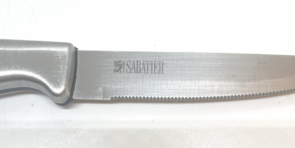 6 Piece Sabatier Stainless 9” Steak Knives | eBay