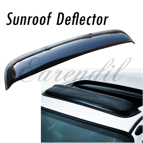 42.5" Universal Moon Sunroof Wind Deflector Visor Window Top Rain Snow ...