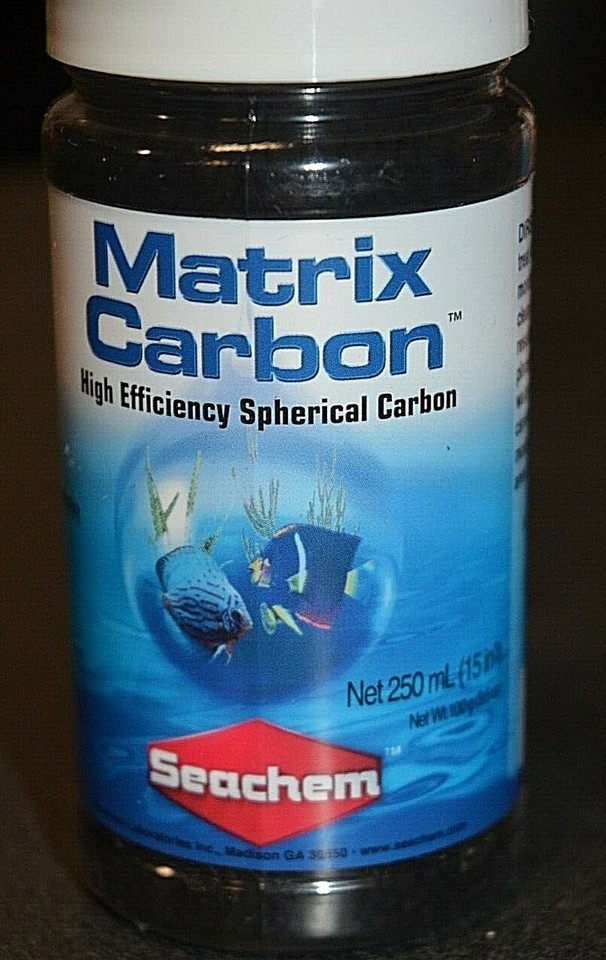Matrix Carbon Seachem 250ml bottle Freshwater or Saltwater aquariums | eBay