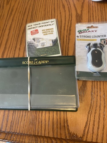 Golf Galaxy Pocket Stroke Counter Caddy Brand New In Box + Labels ...
