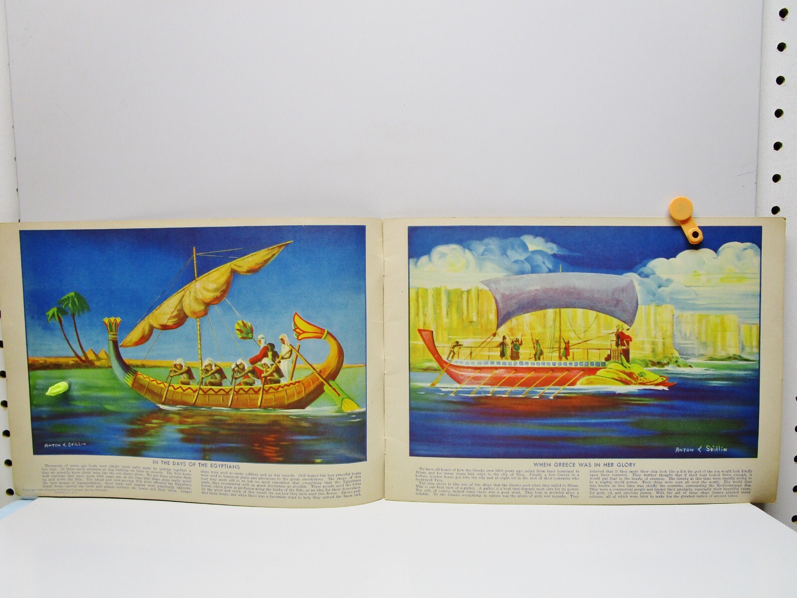 Vintage SHIPS of ALL TIMES Booklet - Whitman Publishing Co. - Racine ...
