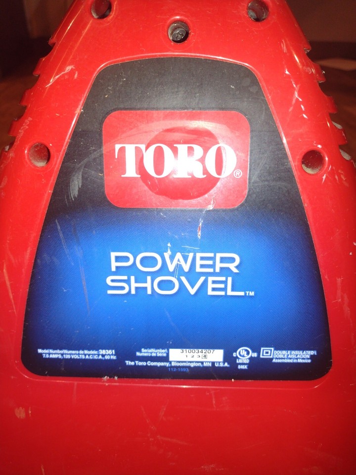 Toro 38361 12 Inch Snow Blower Electric Thrower Removal 21038383811 | eBay
