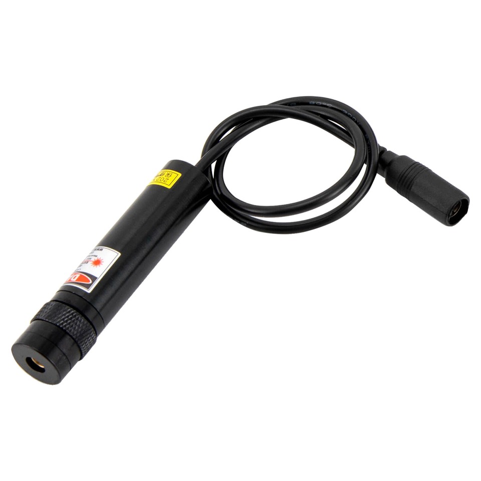 Universal 650nm 100mW Red Laser Line Generator Module Locator Sawmill ...